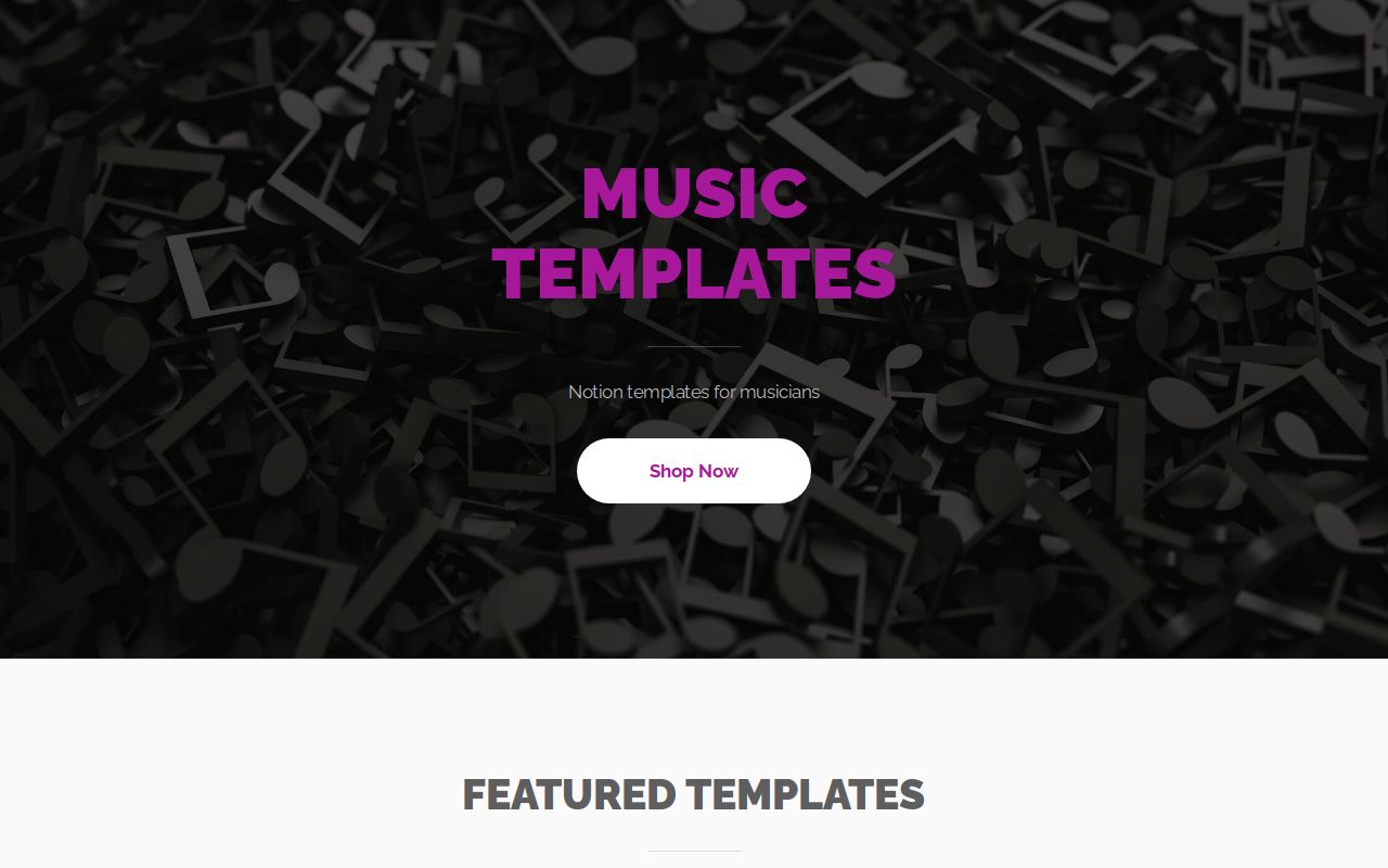 Music Templates